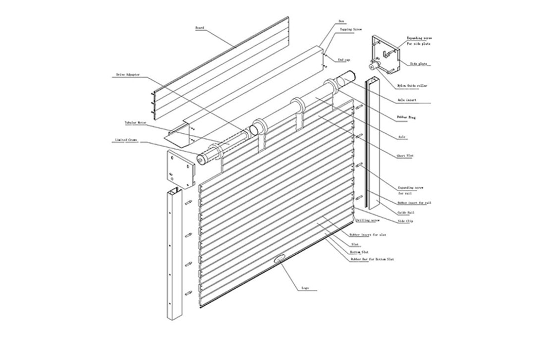 High Speed Roller Shutter Door - Raxdoor