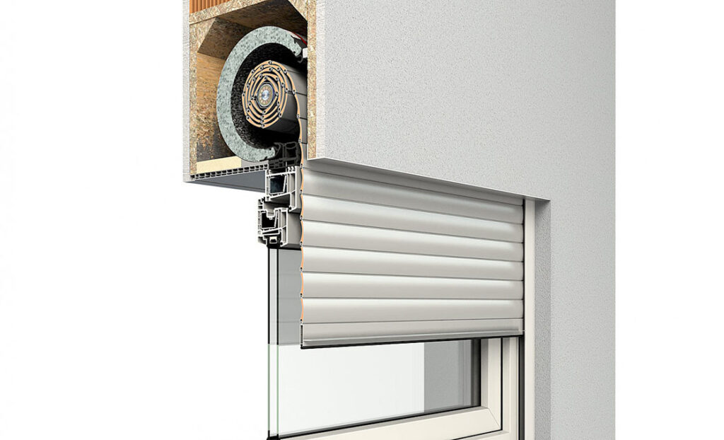 Top-mounted Roller Shutter, Integrated Roller Shutter - Raxdoor