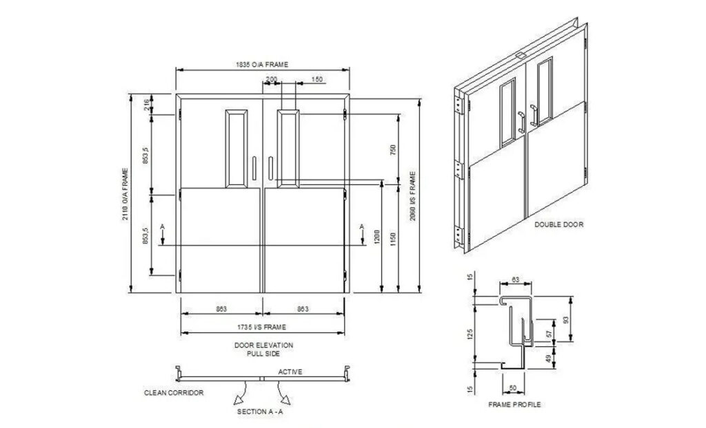 Clean Room Door Manufacturer- Raxdoor